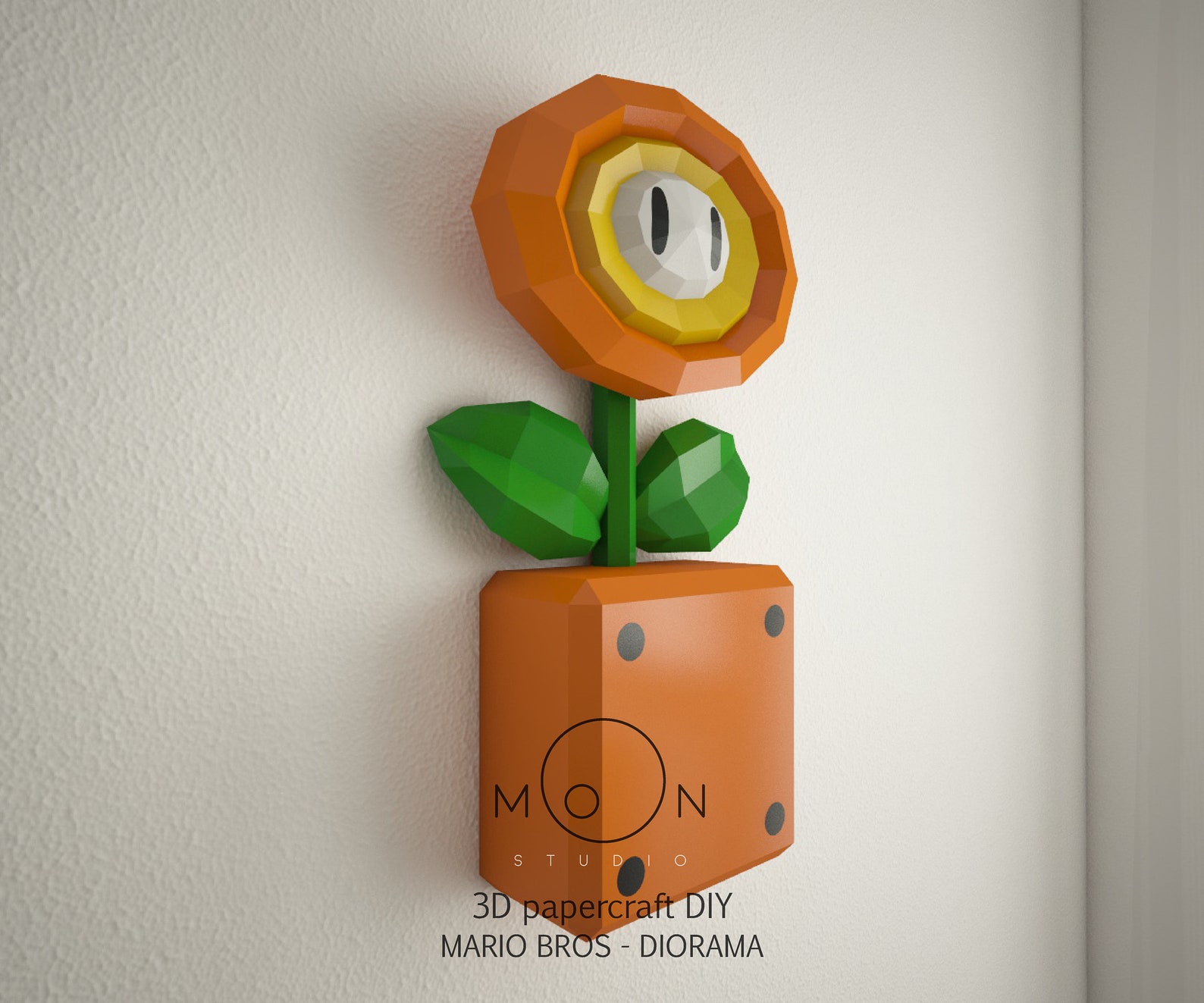 M4r10 Br05, DIY, Papercraft, PDF, Svg, Dxf, Low Poly, 3D Model, Craft ...