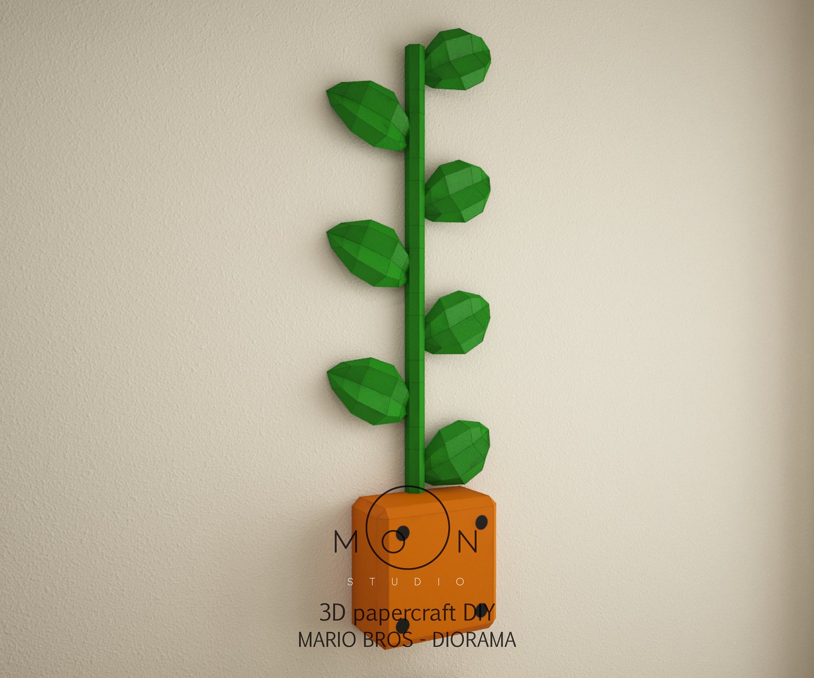 M4r10 Br05, DIY, Papercraft, PDF, Svg, Dxf, Low Poly, 3D Model, Craft ...