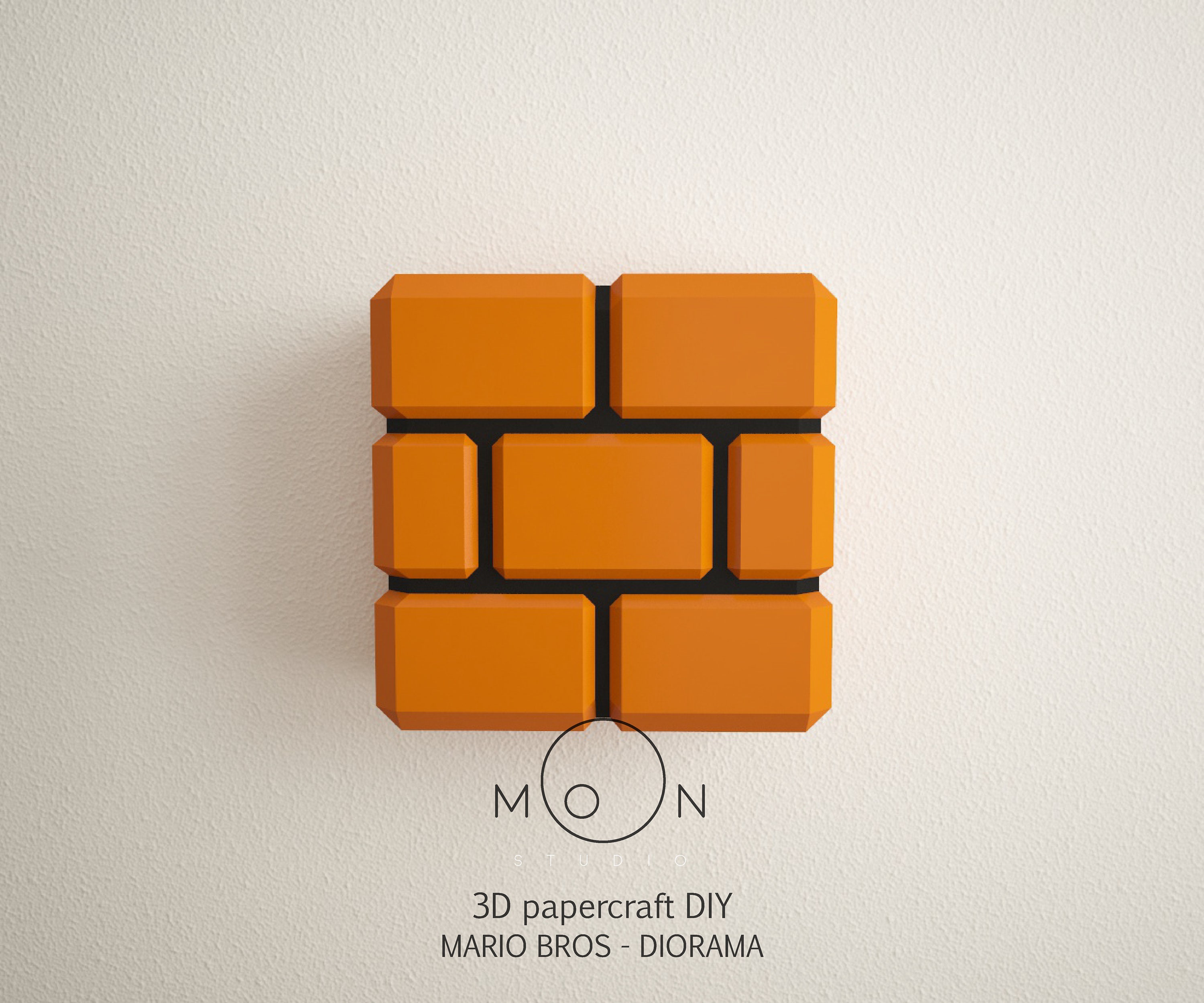 M4r10 Br05, DIY, Papercraft, PDF, Svg, Dxf, Low Poly, 3D Model, Craft ...