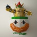 Bowser Koopa, Wall Papercraft PDF, Dxf, Cameo, Svg, DIY, Low Poly Paper ...