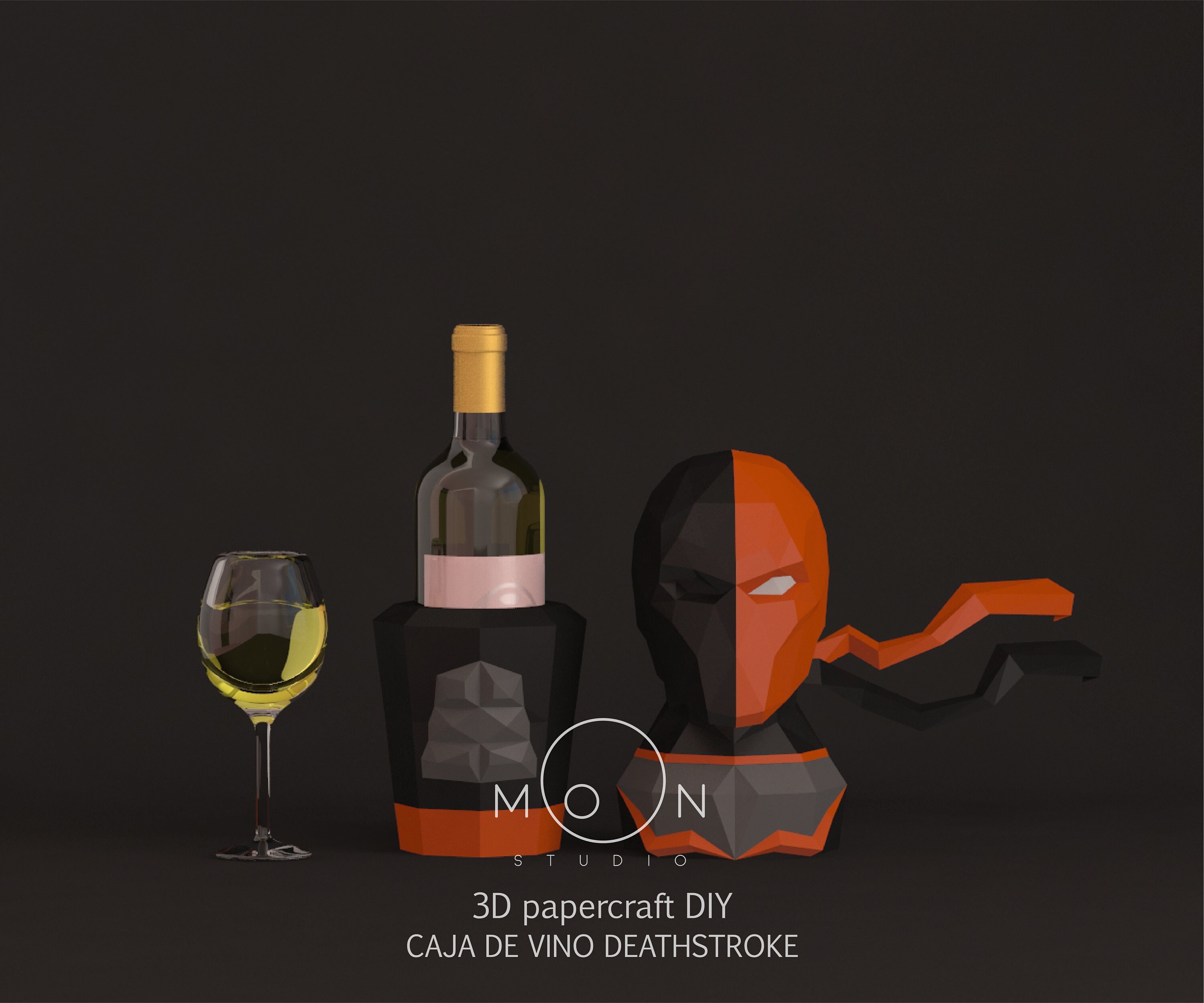 Casco De Deathstroke Pepakura