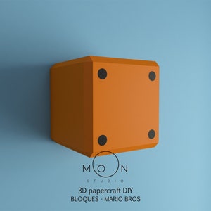 Blocks, DIY, Papercraft, PDF, Svg, Dxf, Low Poly, 3D Model, Craft ...