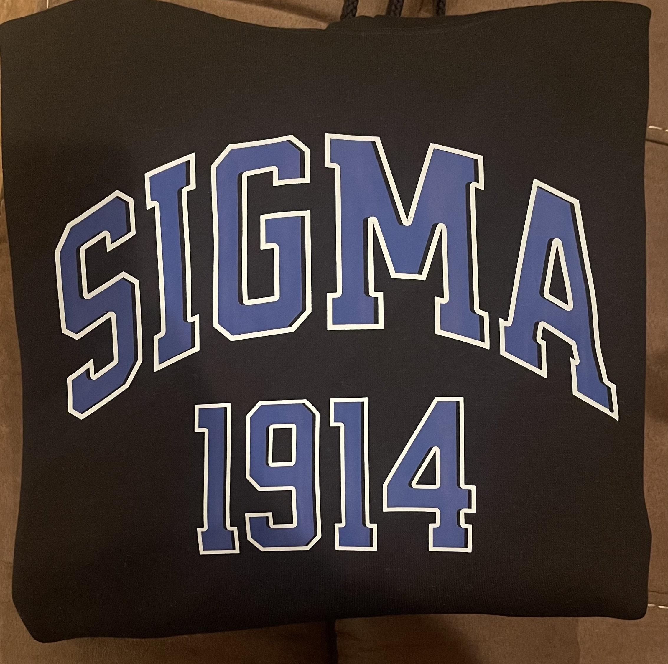 SIGMA 1914 | Phi Beta Sigma Fraternity, Inc | Blue Sigma Hoodie | GOMAB ...