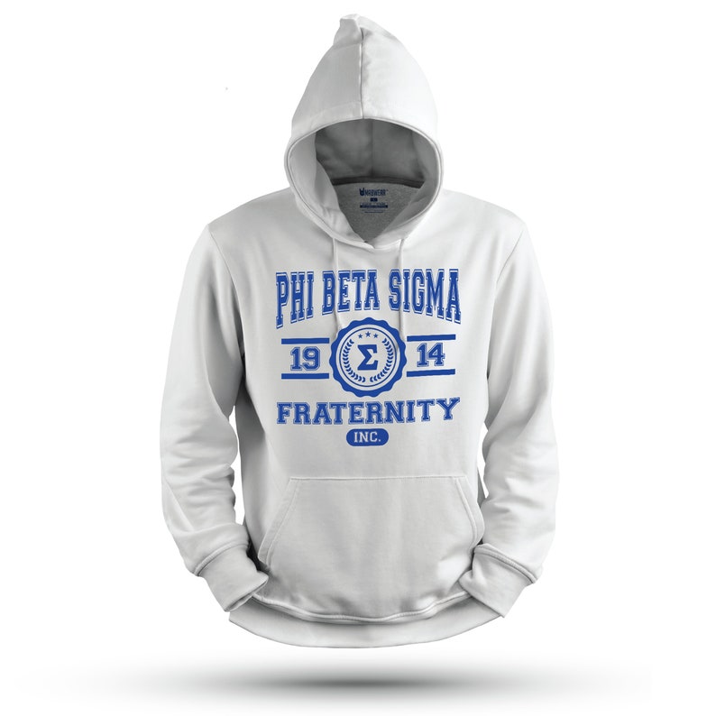 Phi Beta Sigma Classic Hoodie Phi Beta Sigma Fraternity Inc - Etsy