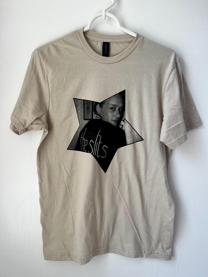 The Slits Chloe Sevigny Screen Printed T-shirt on Sand - Etsy