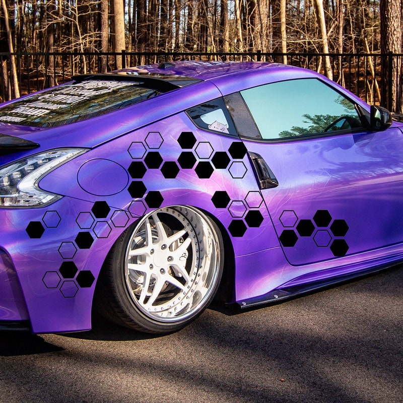 Honeycomb Car Decal - Etsy Canada