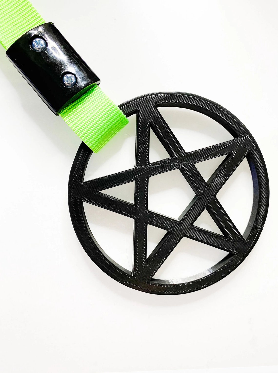 Tsurikawa JDM Ring Charm Japanese Pentagram Shaped Subway Handle - 3D ...