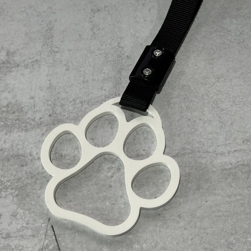 Crystal Paw Print Car Charm - Etsy