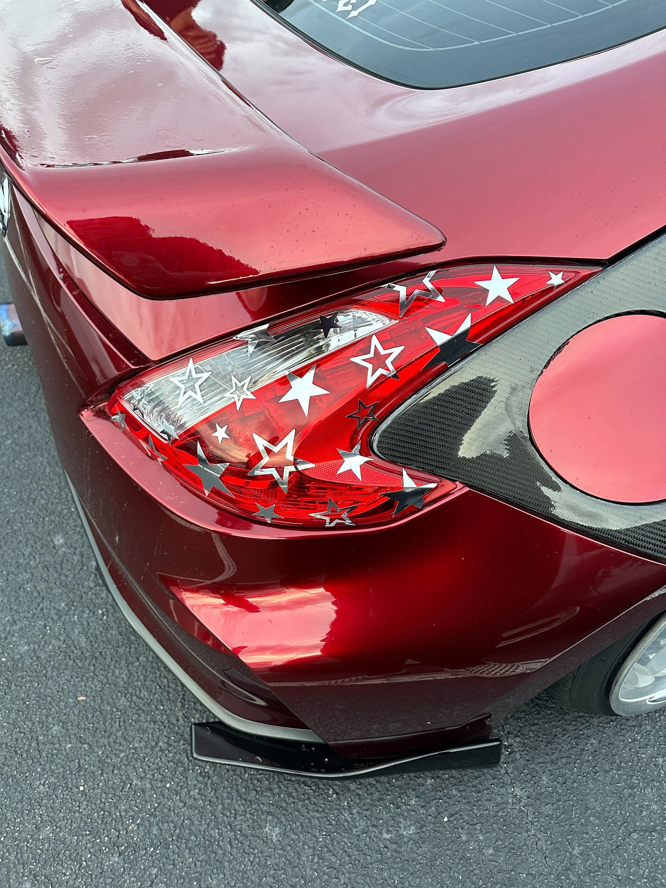 JDM Star Tail Light Livery: Holographic Car Sticker Decal (50 Pack) - Etsy
