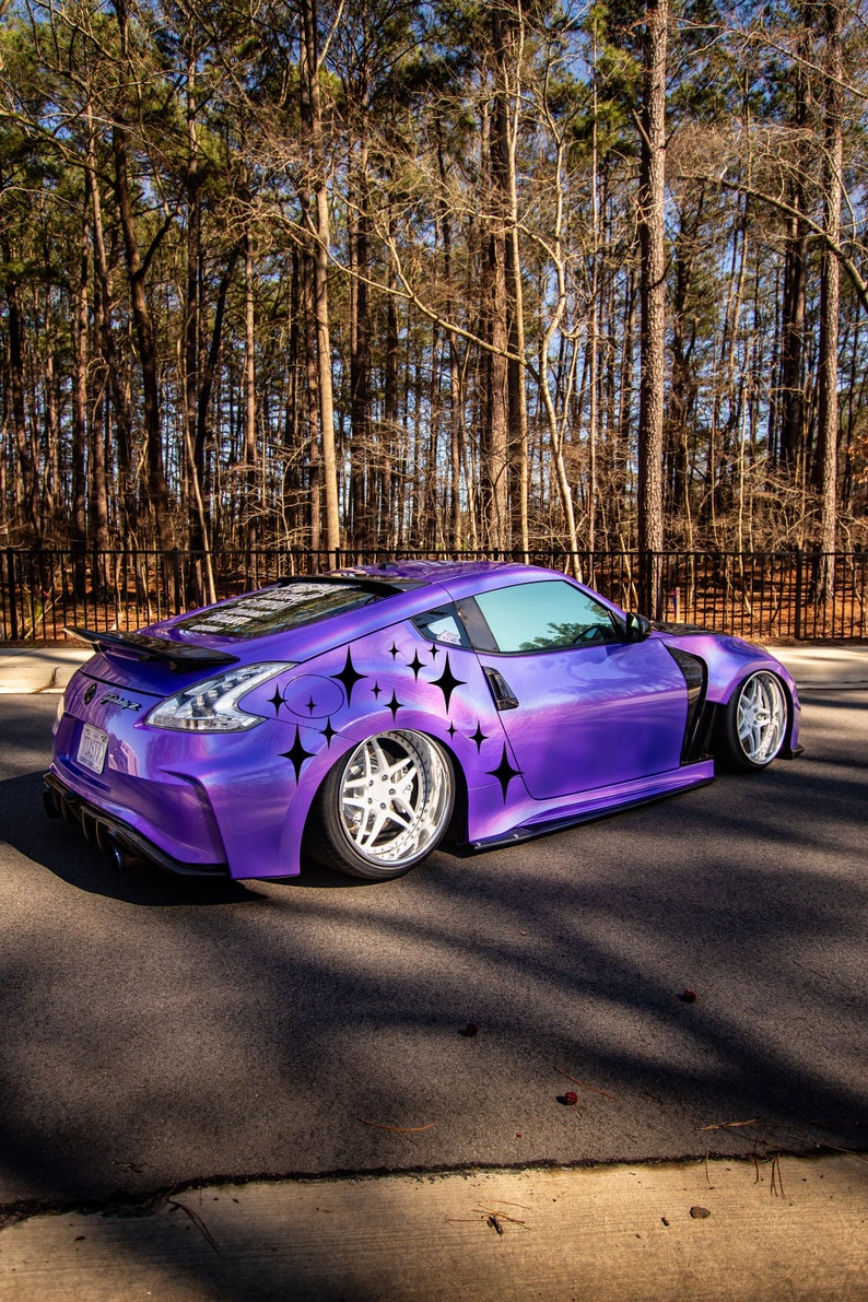 JDM 4 Point Star Sparkle Livery 16 Pack 2 to 5 / Holographic, Oil Slick ...