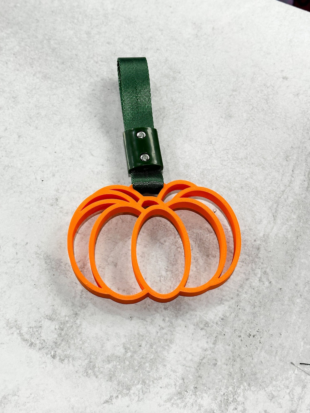 Tsurikawa JDM Ring Charm Japanese Pumpkin Shaped Subway Handle - 3D ...