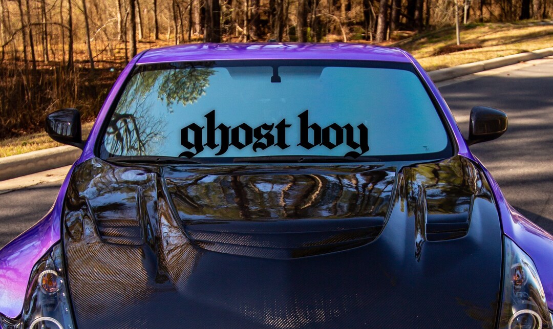 JDM Ghost Boy Holographic, Oil Slick, Pearl, Glitter Car Sticker Decal ...