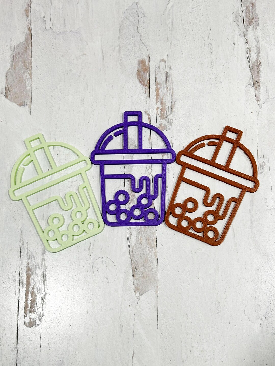 Boba Tea JDM Tsurikawa Ring Charm: 3D Printed Subway Handle - Etsy