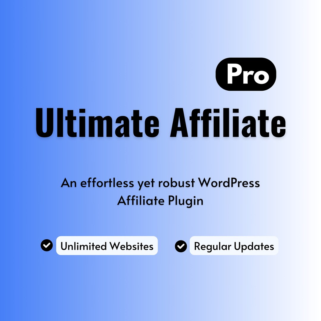 Ultimate Affiliate Pro, Affiliate Marketing, Wordpress Affiliate ... Ultimate Affiliate Pro, Affiliate Marketing, Wordpress Affiliate ...