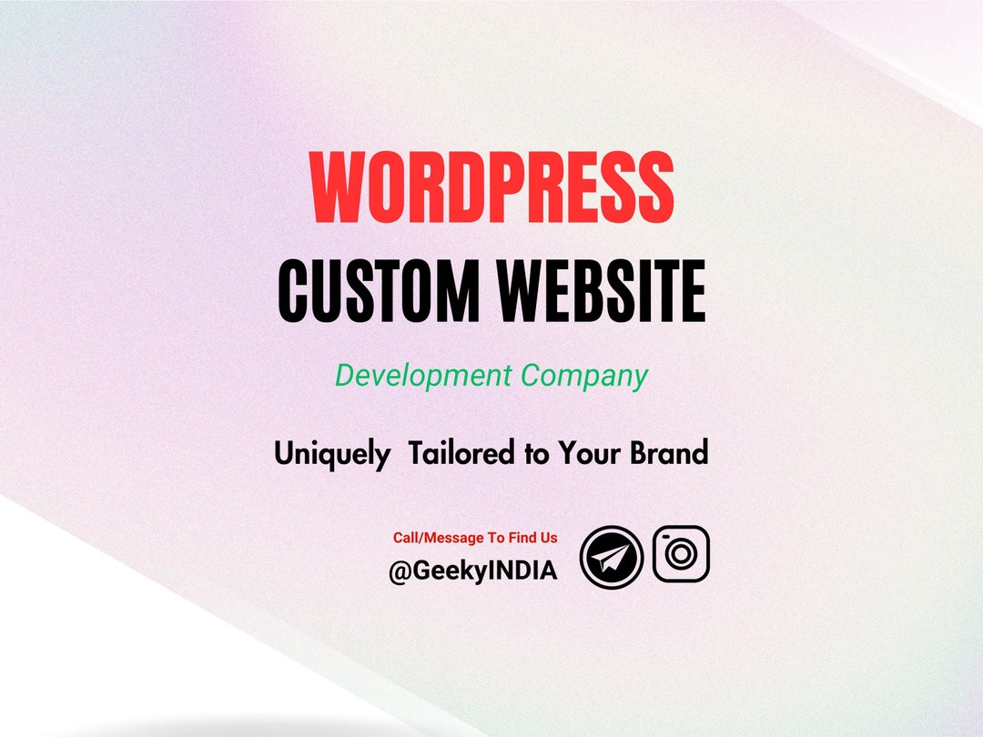 Bespoke Website Design | Custom-built | SEO Friendly | No Templates | 1 ...