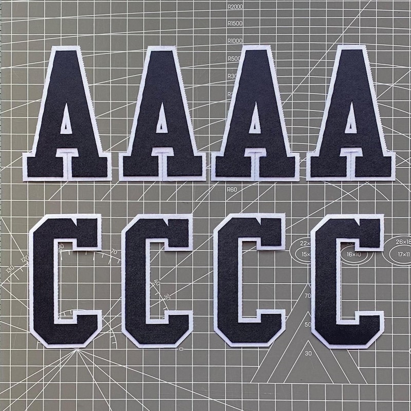 3 Color Jersey Numbers - Etsy