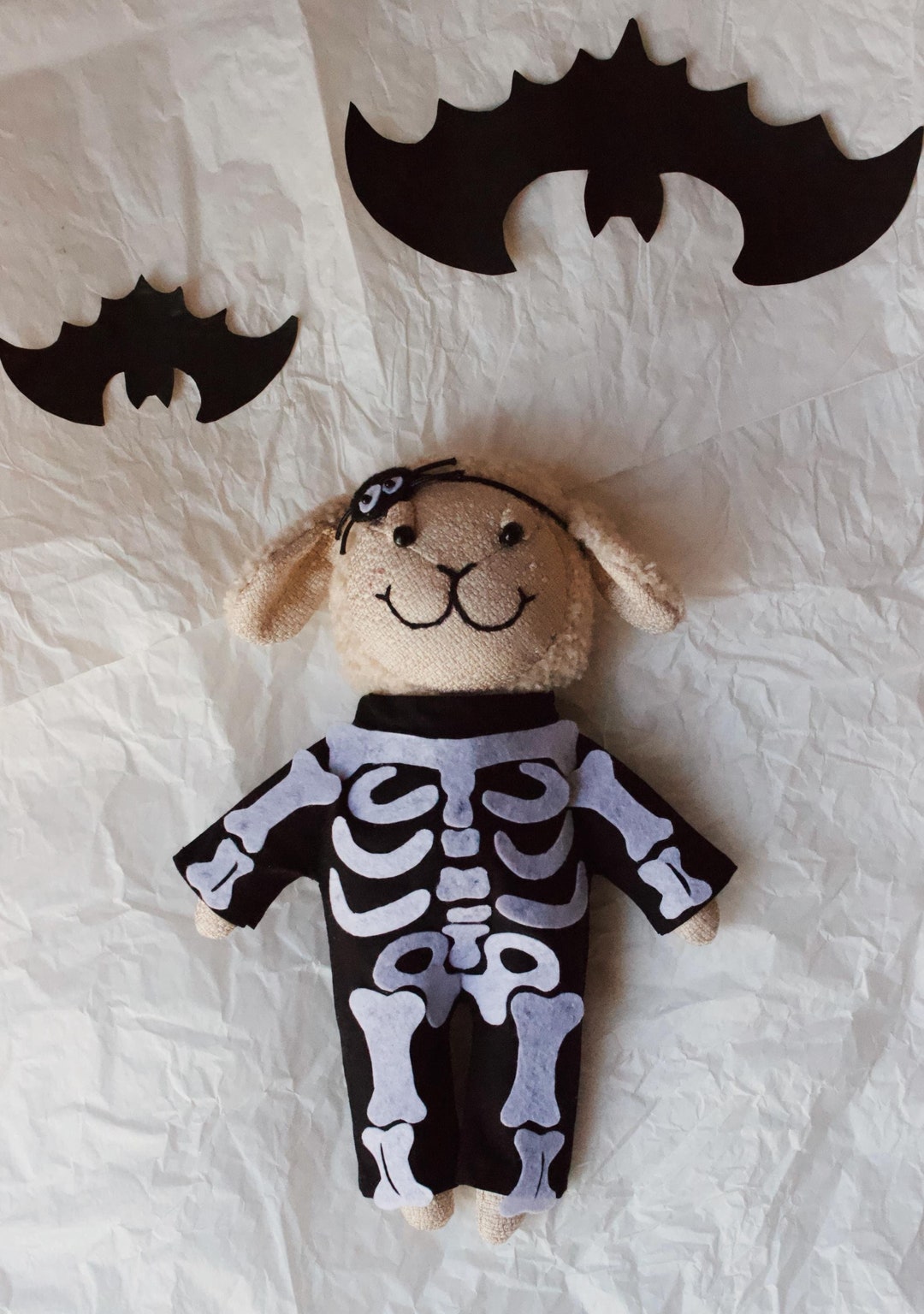 Custom Plush Sheep Toy, Lamb Plush Gift, Halloween Stuffed - Etsy