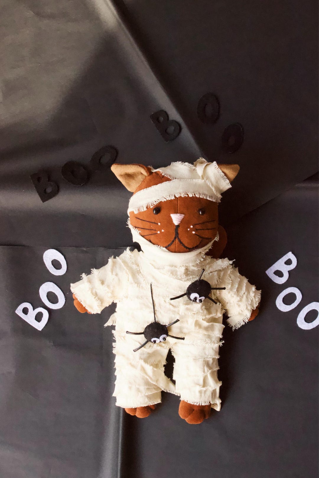 Mummy Cat Plush , Custom Cat Plushie, Cute Plushies, Unique Cat Art ...