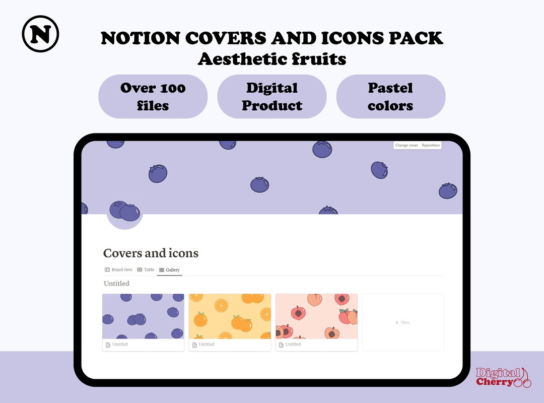 Notion Covers and Icons Pack, Notion Covers, Notion Headers, Notion Icons, Notion Dividers ...