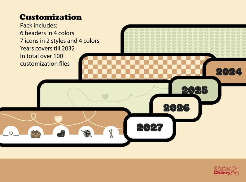 Crochet Notion Template With Headers - Etsy