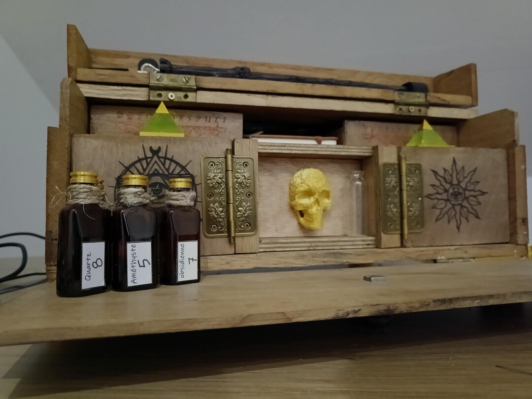 Escape Box Wizards, Wizard Puzzle Box, Magic Puzzle Box, Escape Game ...