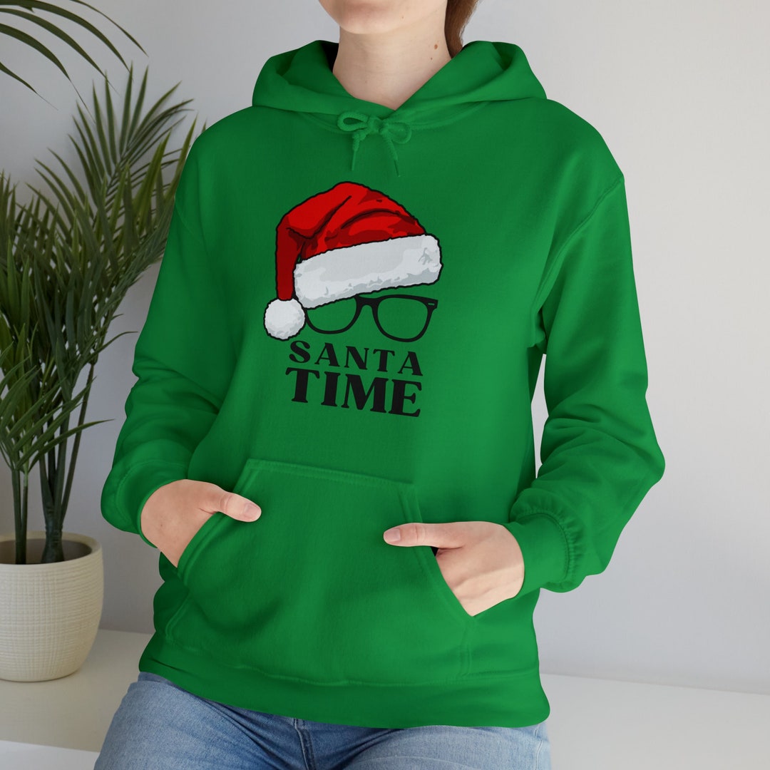 Santa Time Christmas Hoddie Unisex Heavy Blend™ Hooded Sweatshirt ...