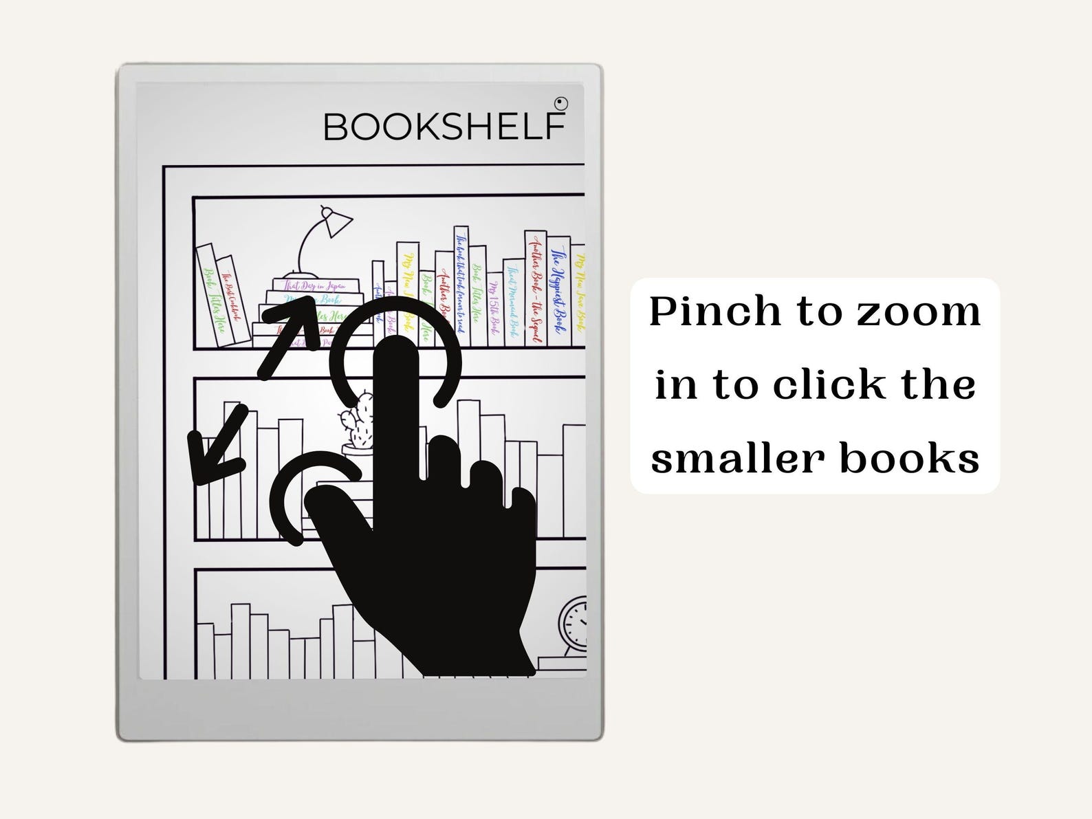 Reading Journal, 100 Book Bookshelf & Book Review, Reading Log, Book ...