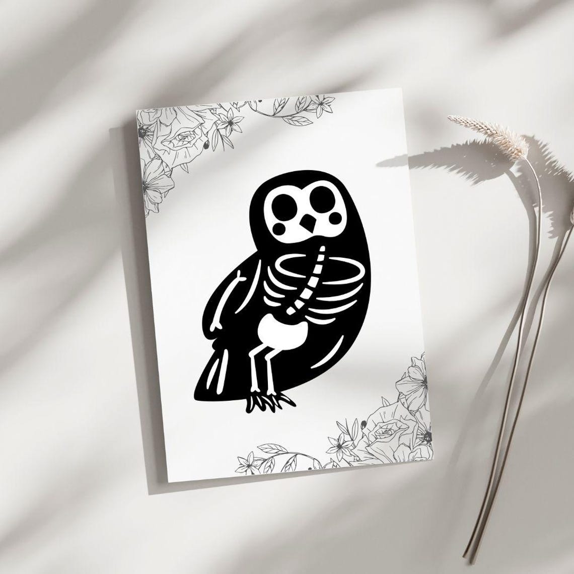 Animal Skeleton SVG Bundle, Skeleton Cat, Cat Silhouette, Halloween ...