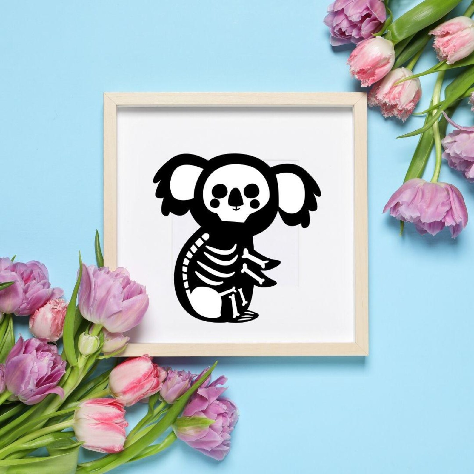 Animal Skeleton SVG Bundle, Skeleton Cat, Cat Silhouette, Halloween ...