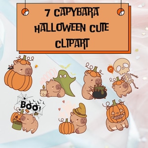 Capy Boo Ra Png, Funny Capybara Ghost Png, Capybara Halloween Png, Cute ...
