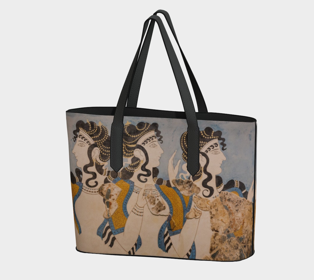 Minoan Ladies in Blue Knossos Main Palace - Etsy