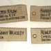Wizard Witch Wand Label With Wand Details: Wand Core, Wand Wood, Wand ...