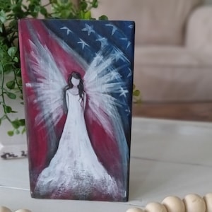 Hand Painted Angel - Etsy