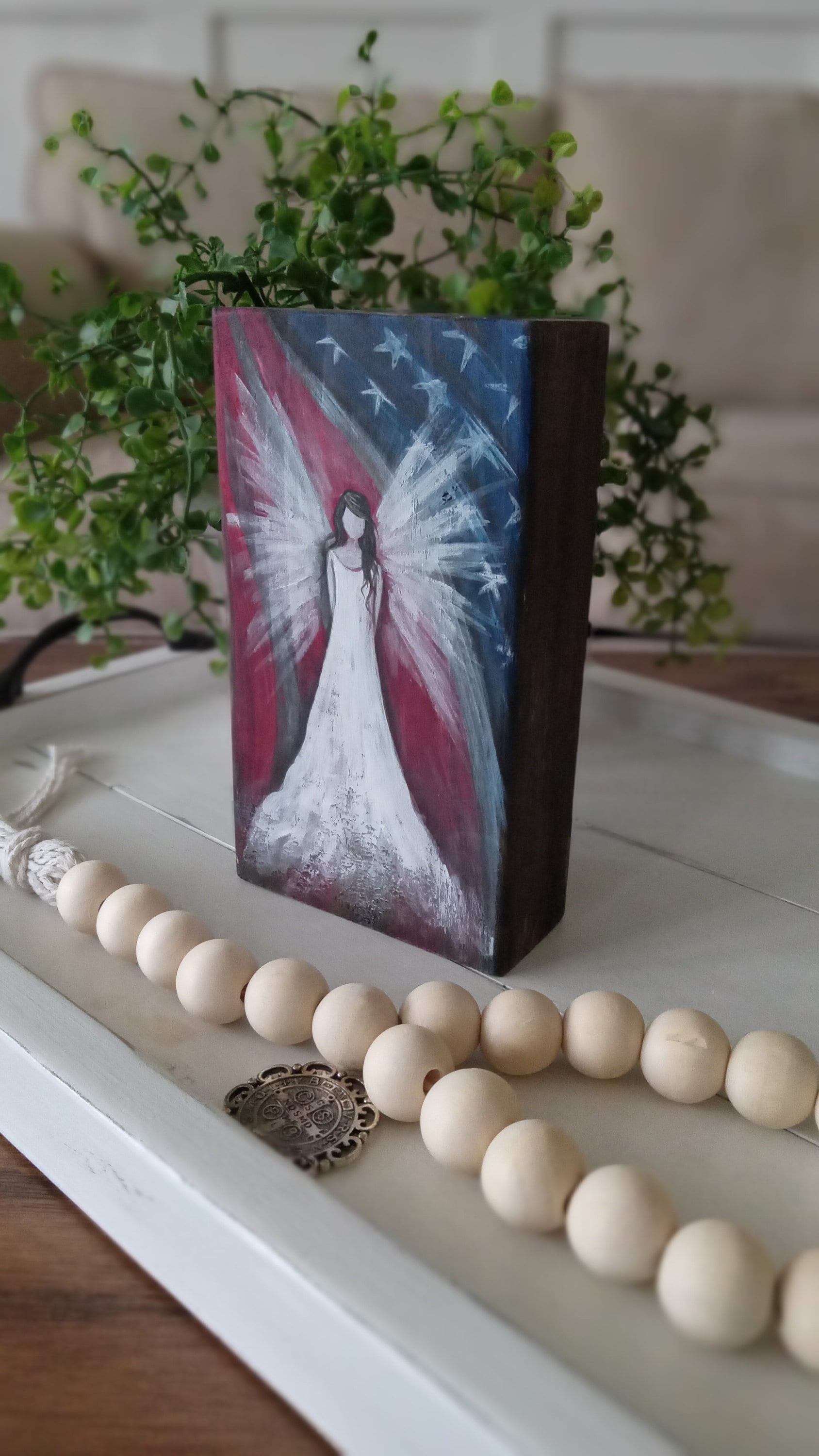 Hand Painted Angel - Etsy