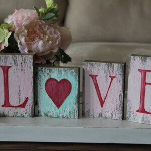 LOVE Blocks - Etsy