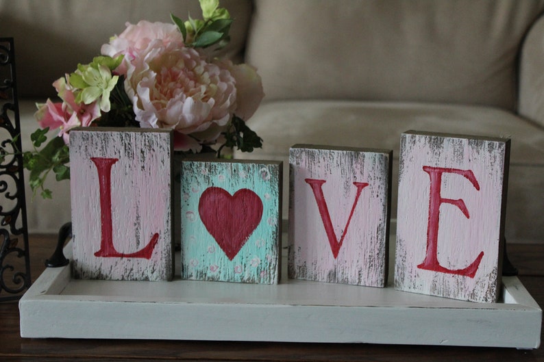 LOVE Blocks - Etsy