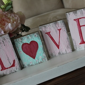 LOVE Blocks - Etsy