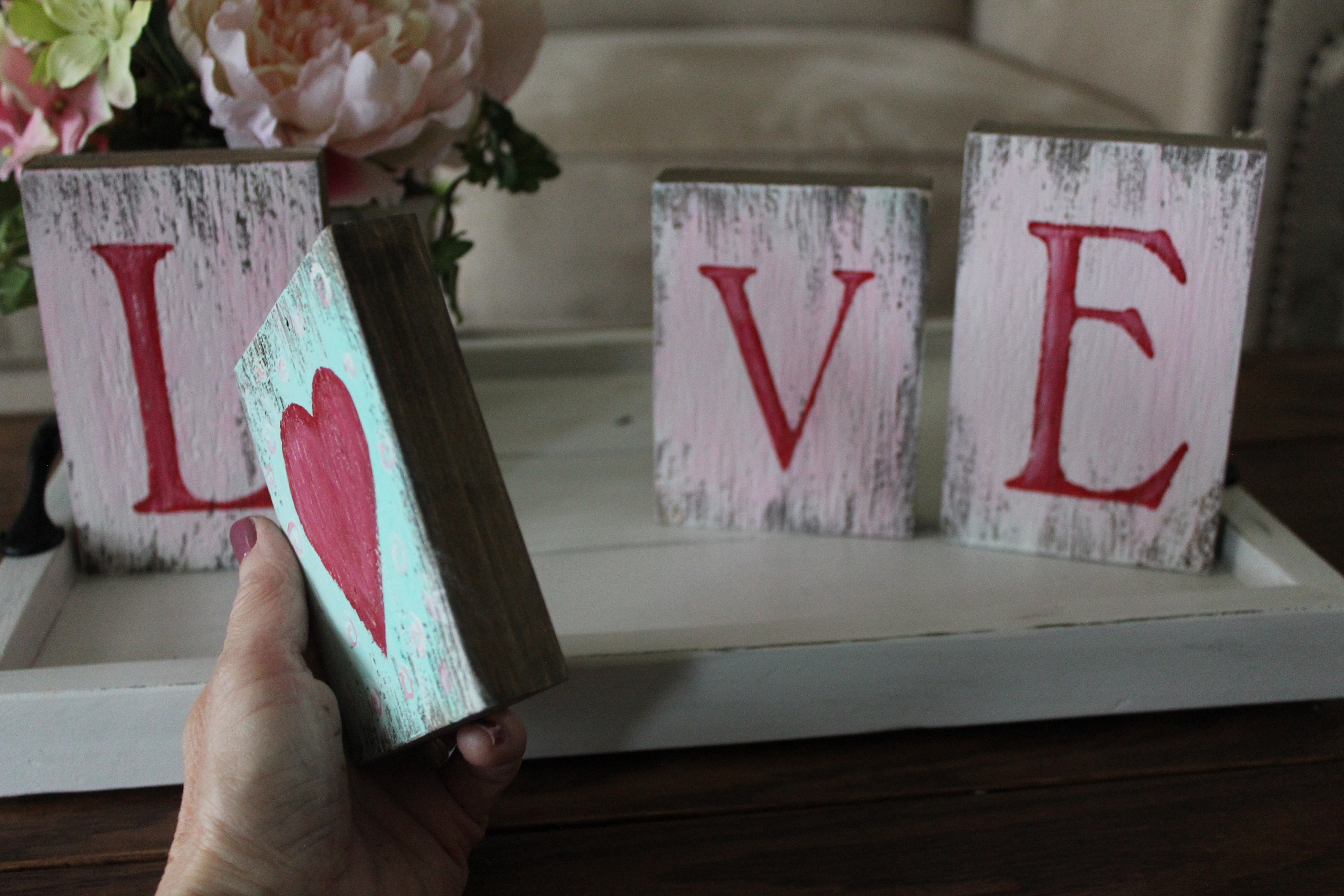 LOVE Blocks - Etsy