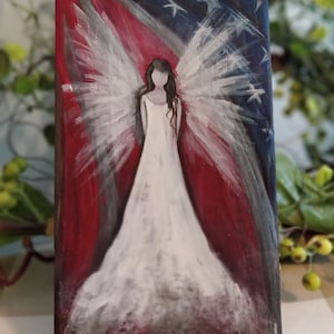 Hand Painted Angel - Etsy