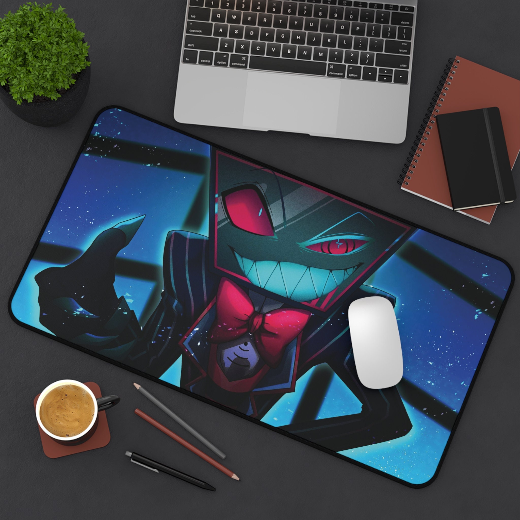 Vox Hazbin Hotel Desk Mat, Hazbin Hotel Decor by Emily O'brien ...
