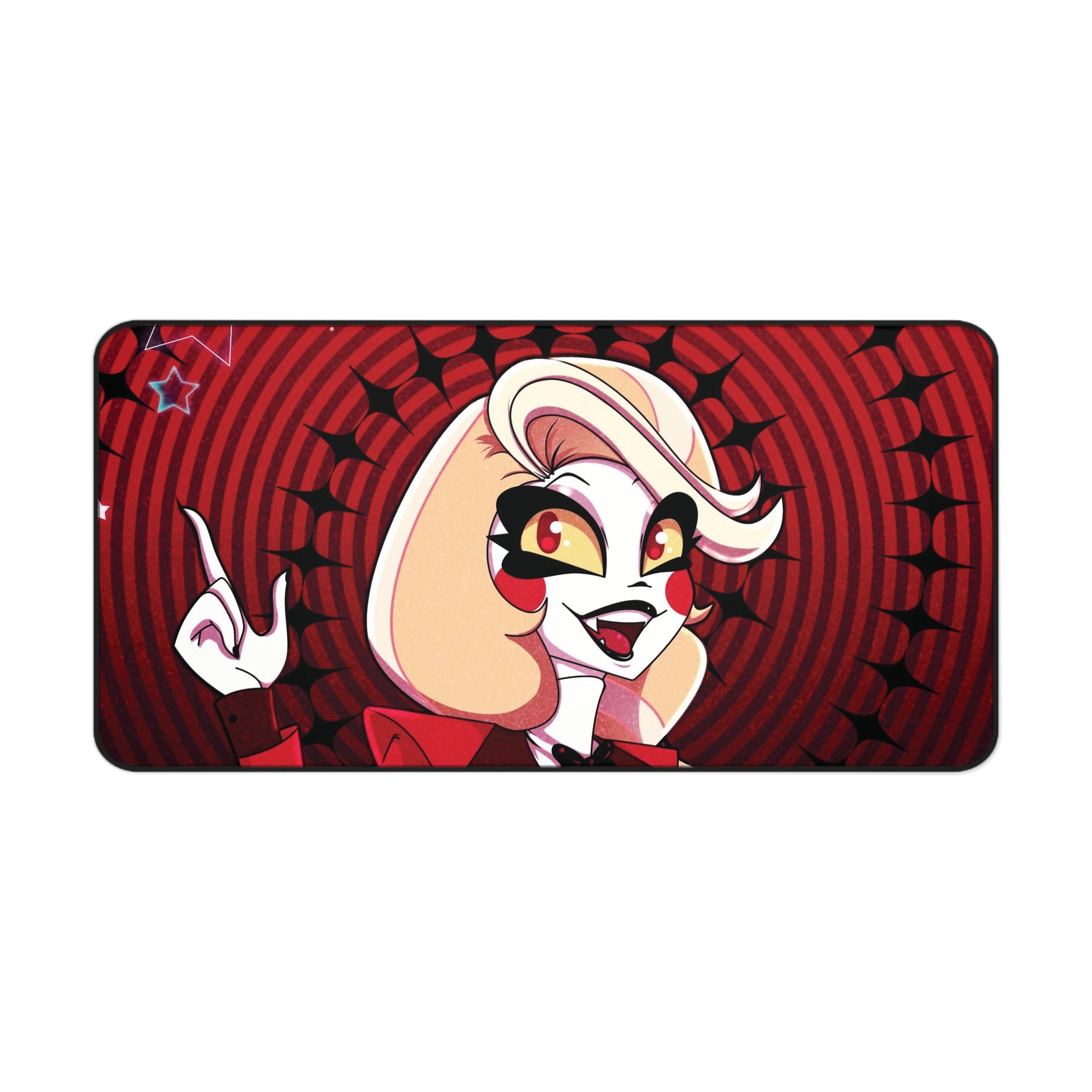 Charlie Morningstar Hazbin Hotel Desk Mat, Hazbin Hotel Decor by Brian ...