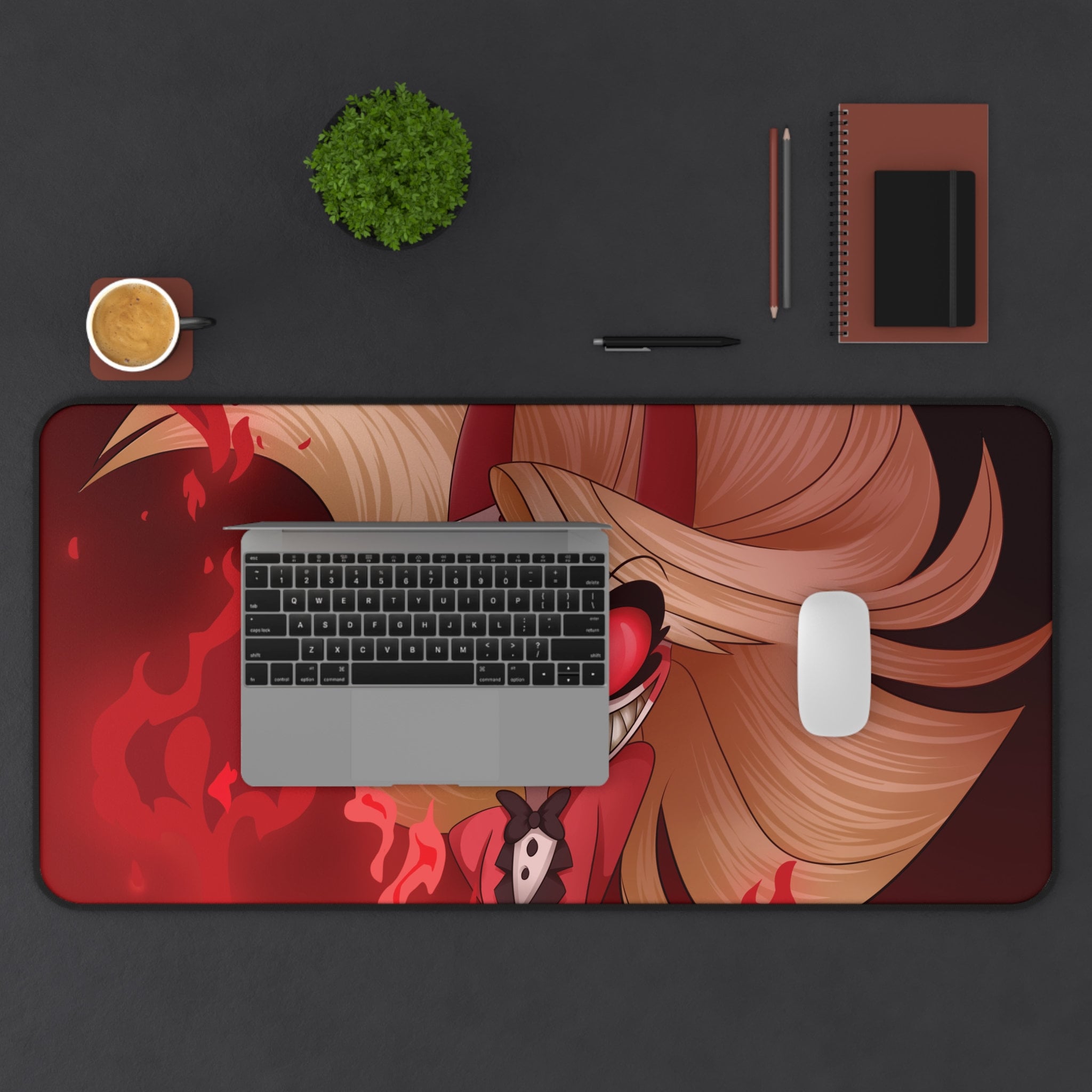 Charlie Morningstar Hazbin Hotel Desk Mat, Hazbin Hotel Decor sold by ...