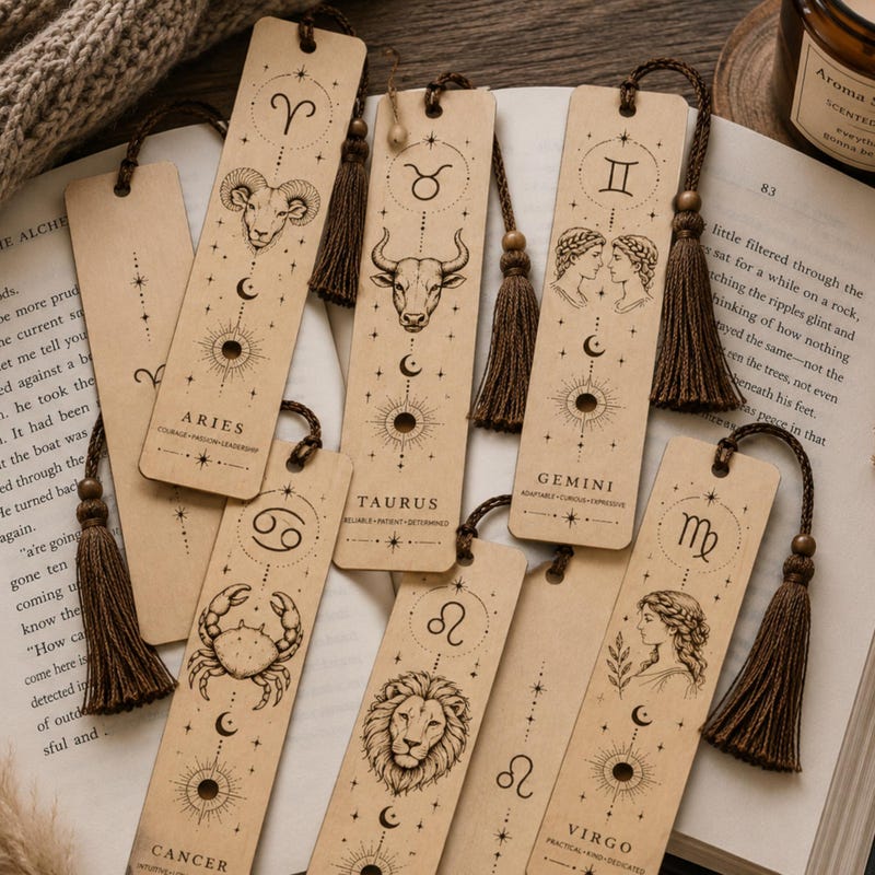 Wooden Zodiacs - Etsy