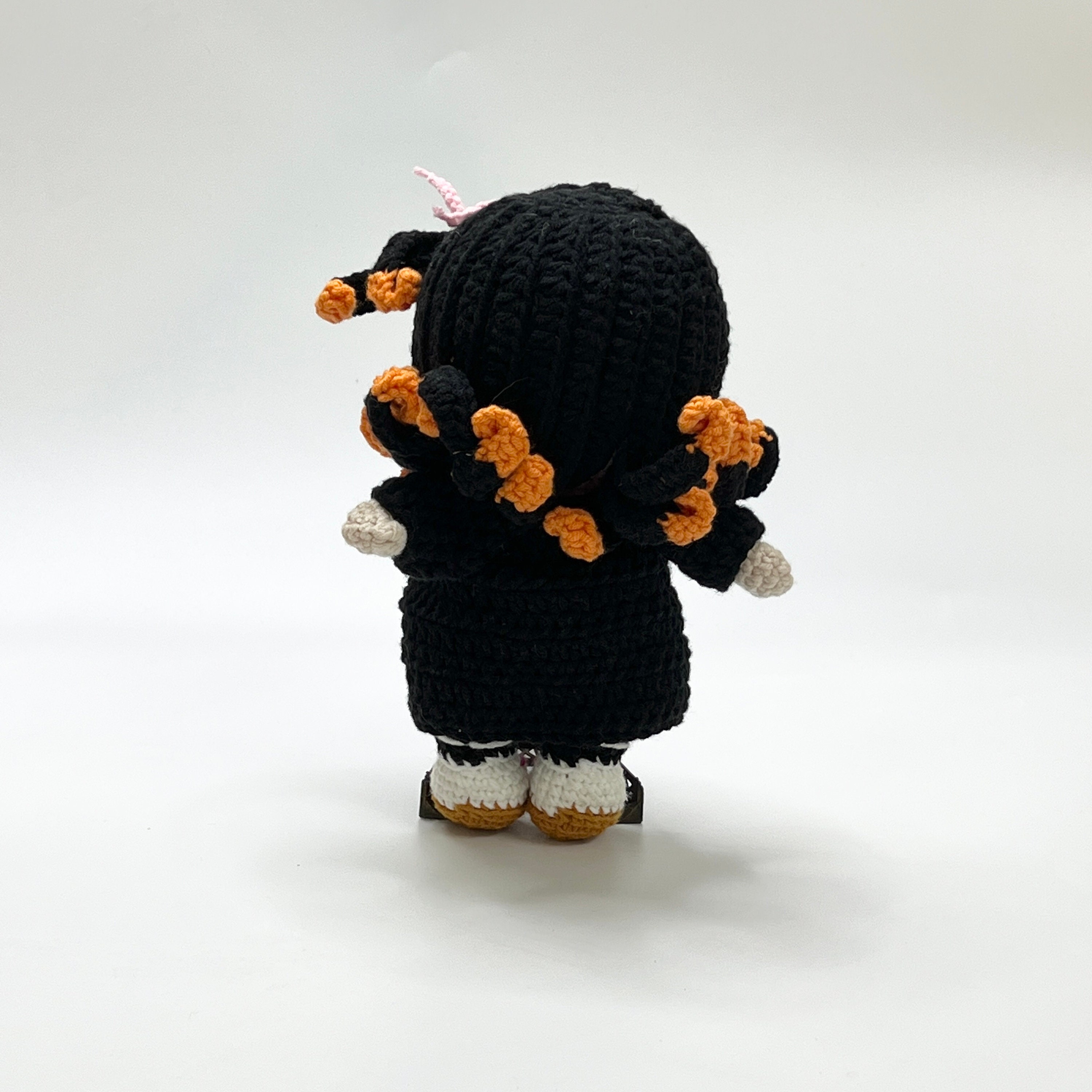 Nezuko Doll 22 Cm Amigurumi Crochet Handmade in France - Etsy