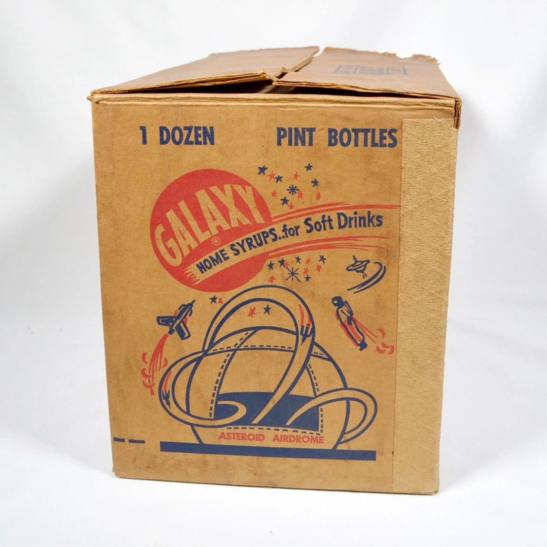 1953 Galaxy Home Syrup for Soft Drinks Original Product Box - Etsy