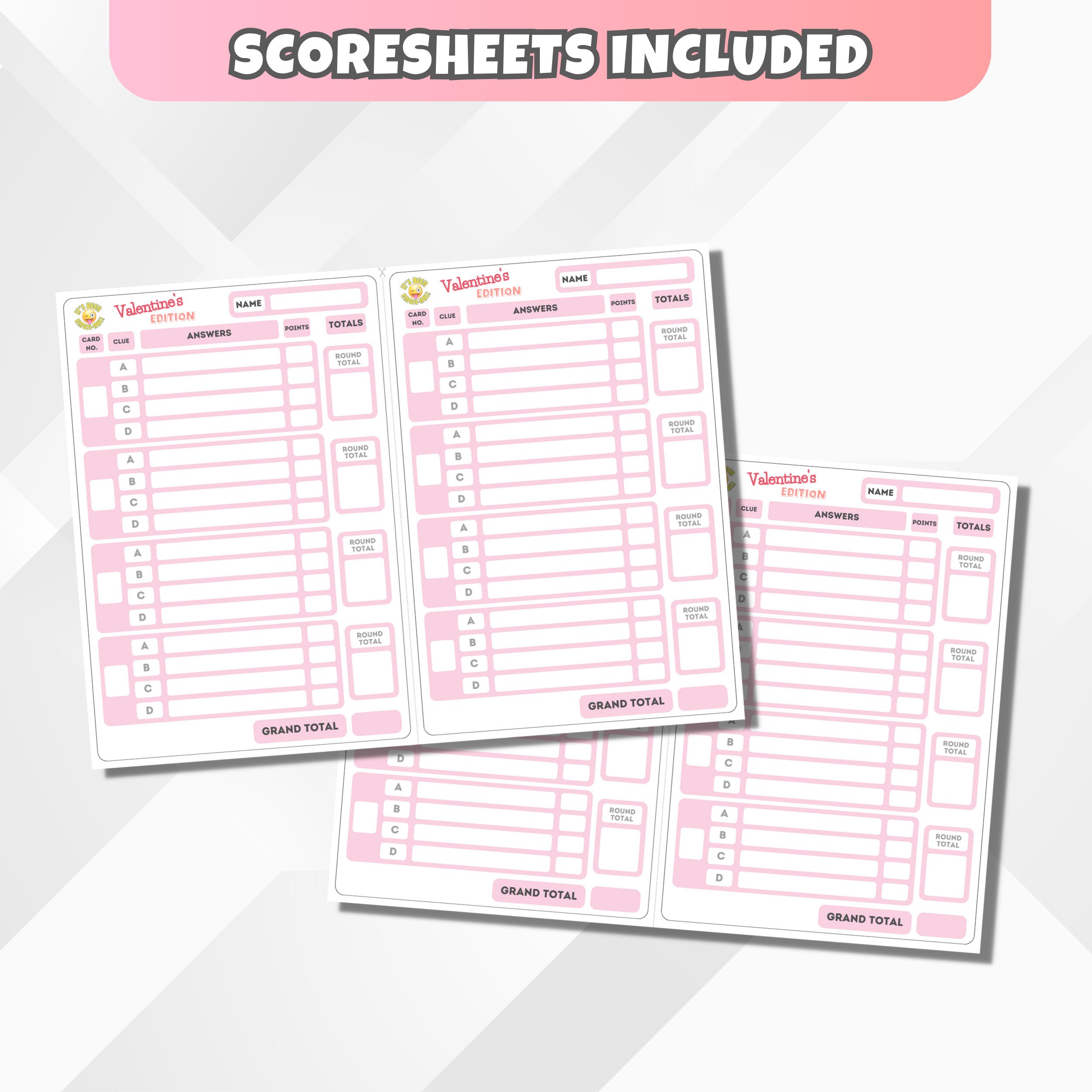 Valentine's Day Printable Emoji Quiz Party Game | 'it's Been Emoji-nal ...