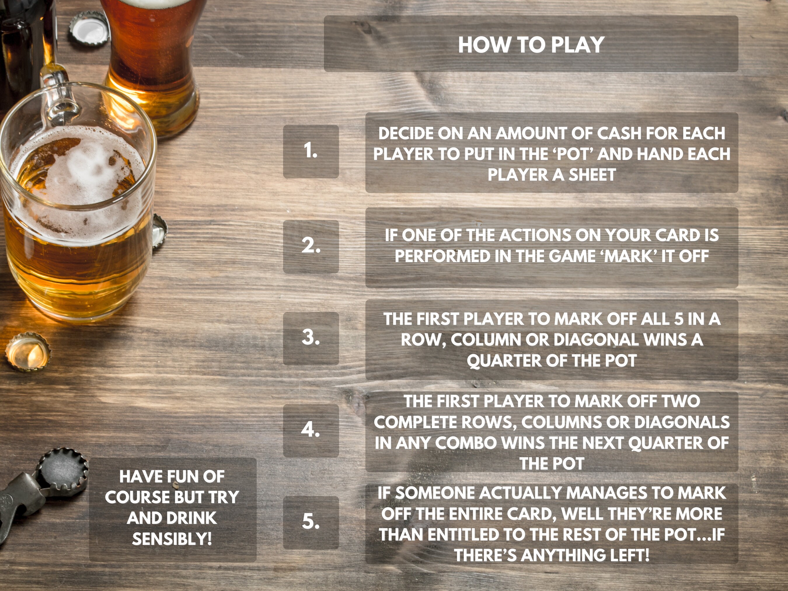 Football Bingo | Soccer Bingo Card | Adult Drinking Game | Printable ...