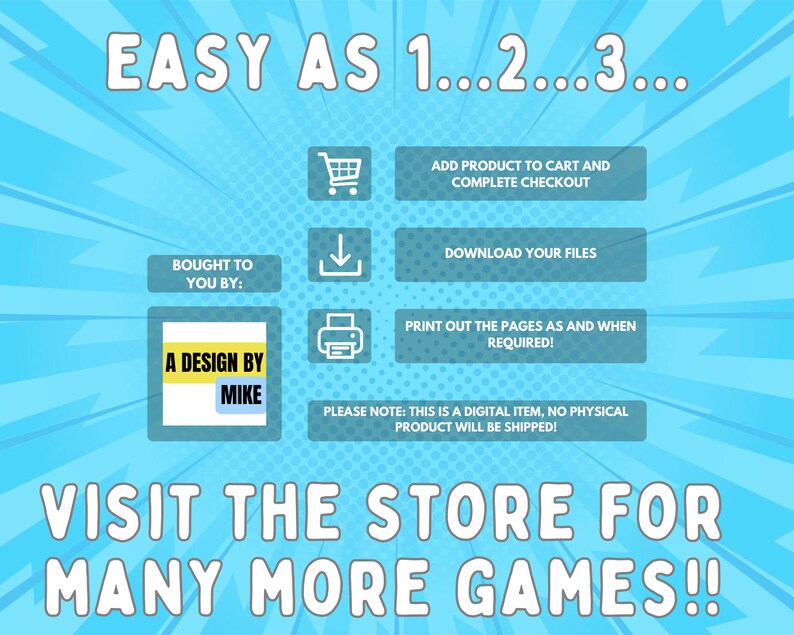 Printable 'scattergories' Game Party Word Games for Adults Kids ...