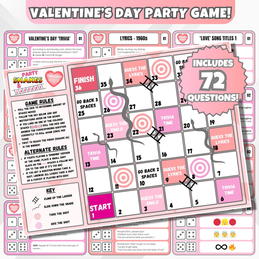 Shots and Ladders Drinking Party Game | 'party Snakes & Ladders ...