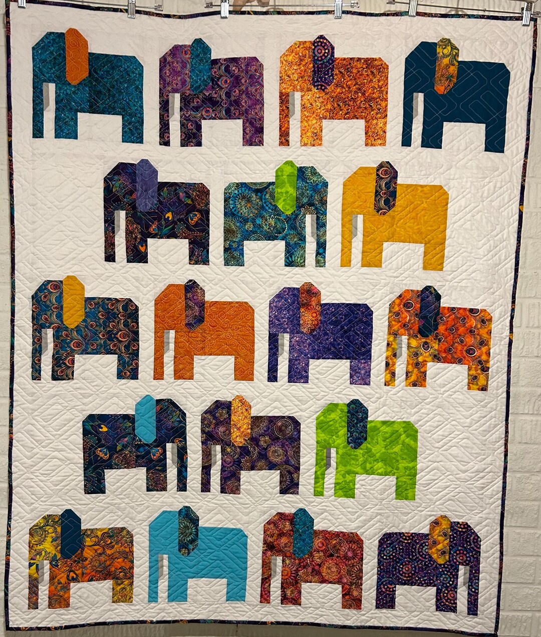 African Maze Quilt - Etsy
